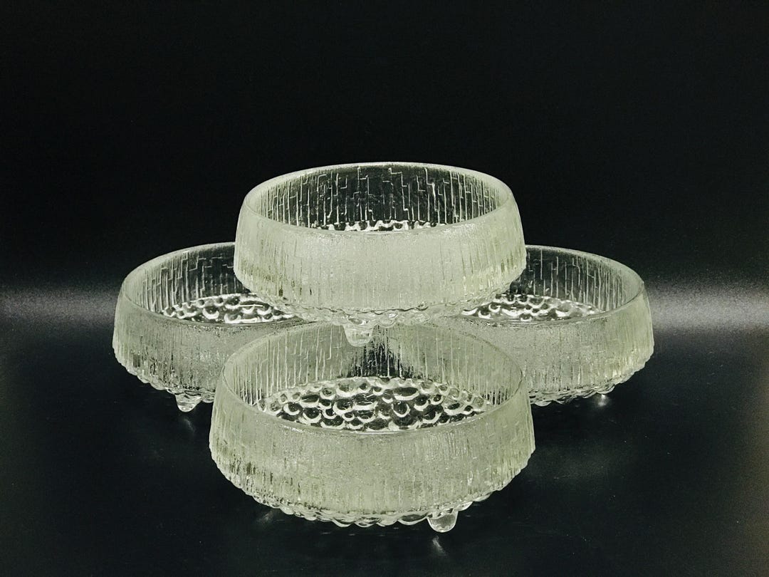 Tapio Wirkkala, Iittala Glass Dessert Bowl "ultima Thule", Mid Century ...