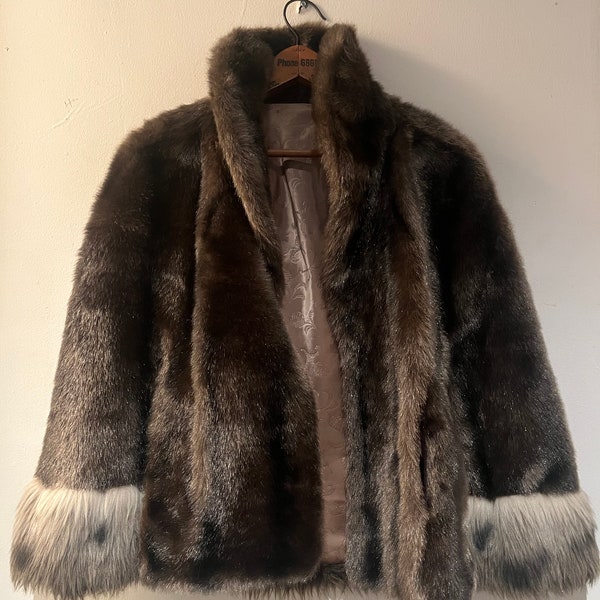 Faux Fur Capelet - Etsy