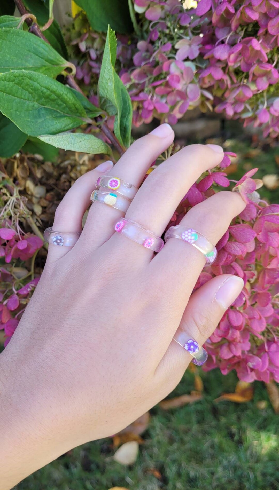 Custom Resin Rings - Etsy