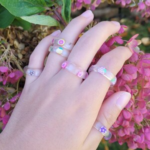 Custom Resin Rings - Etsy