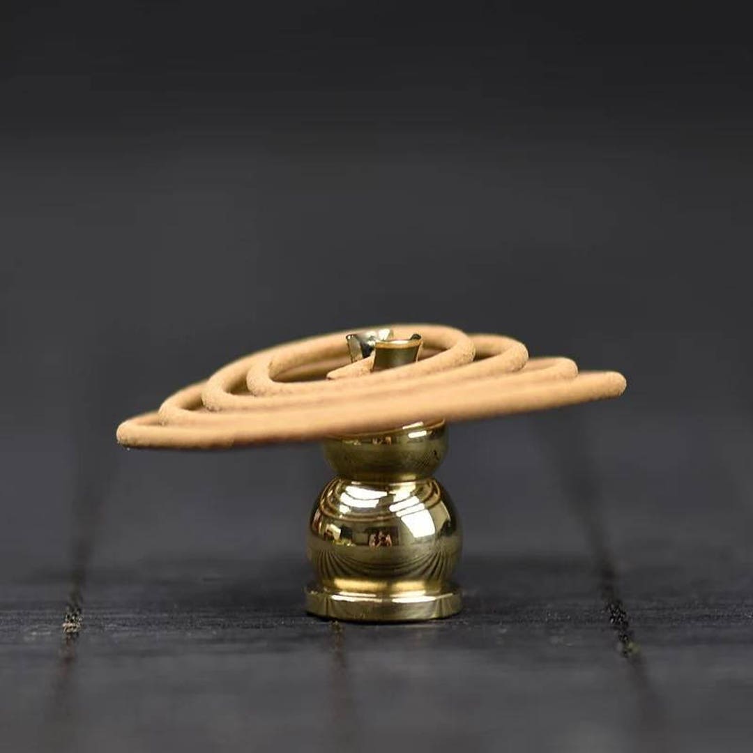 Mini Gold Metal Calabash Incense Stick Holder, Incense Burner ...