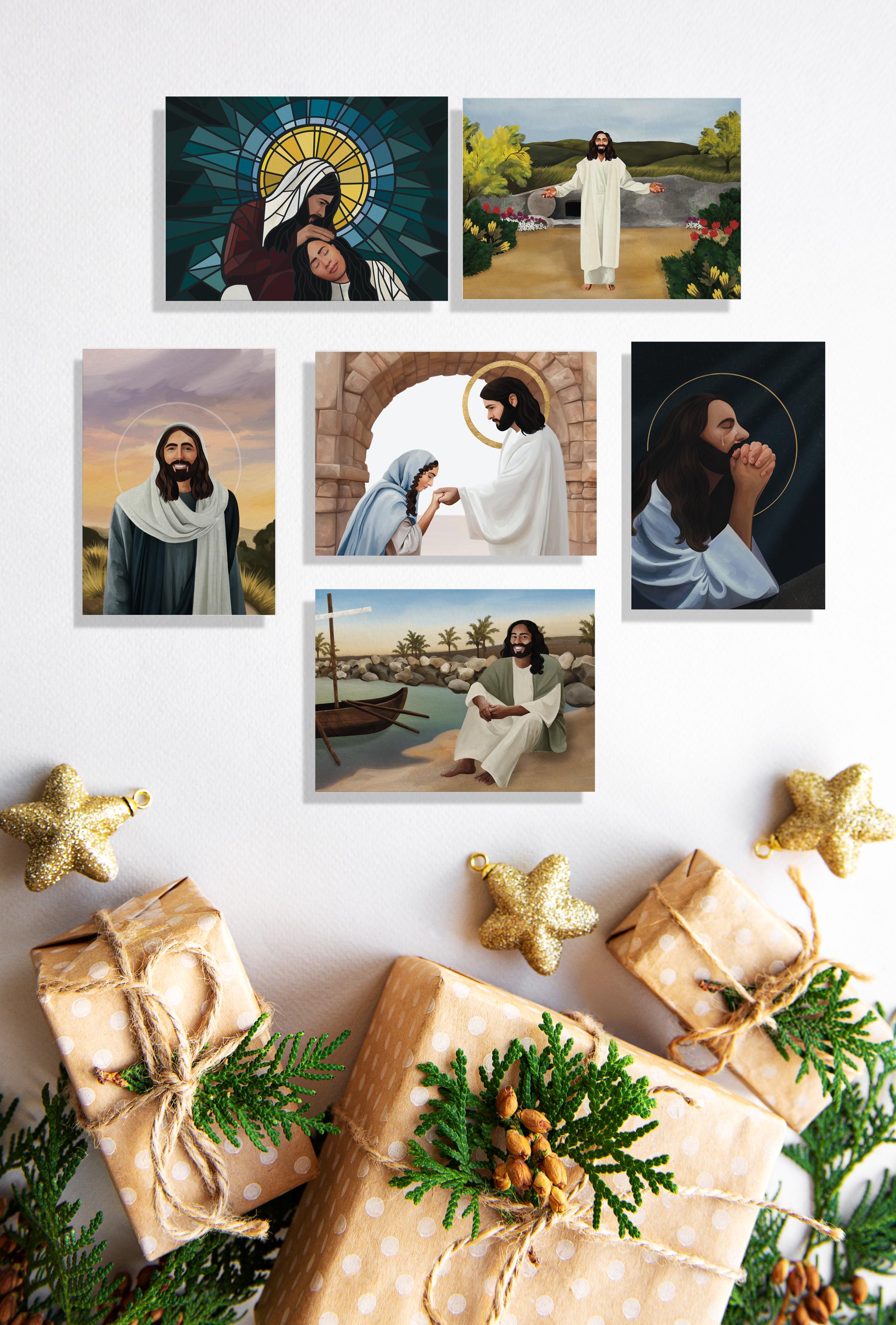 12 Days of Christ 2024 Set Christmas Advent With Jesus Artwork and ...