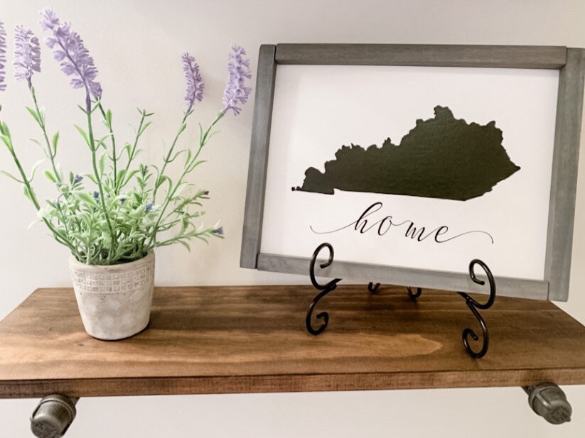 Personalized State Sign Personalized Home State Sign Custom - Etsy
