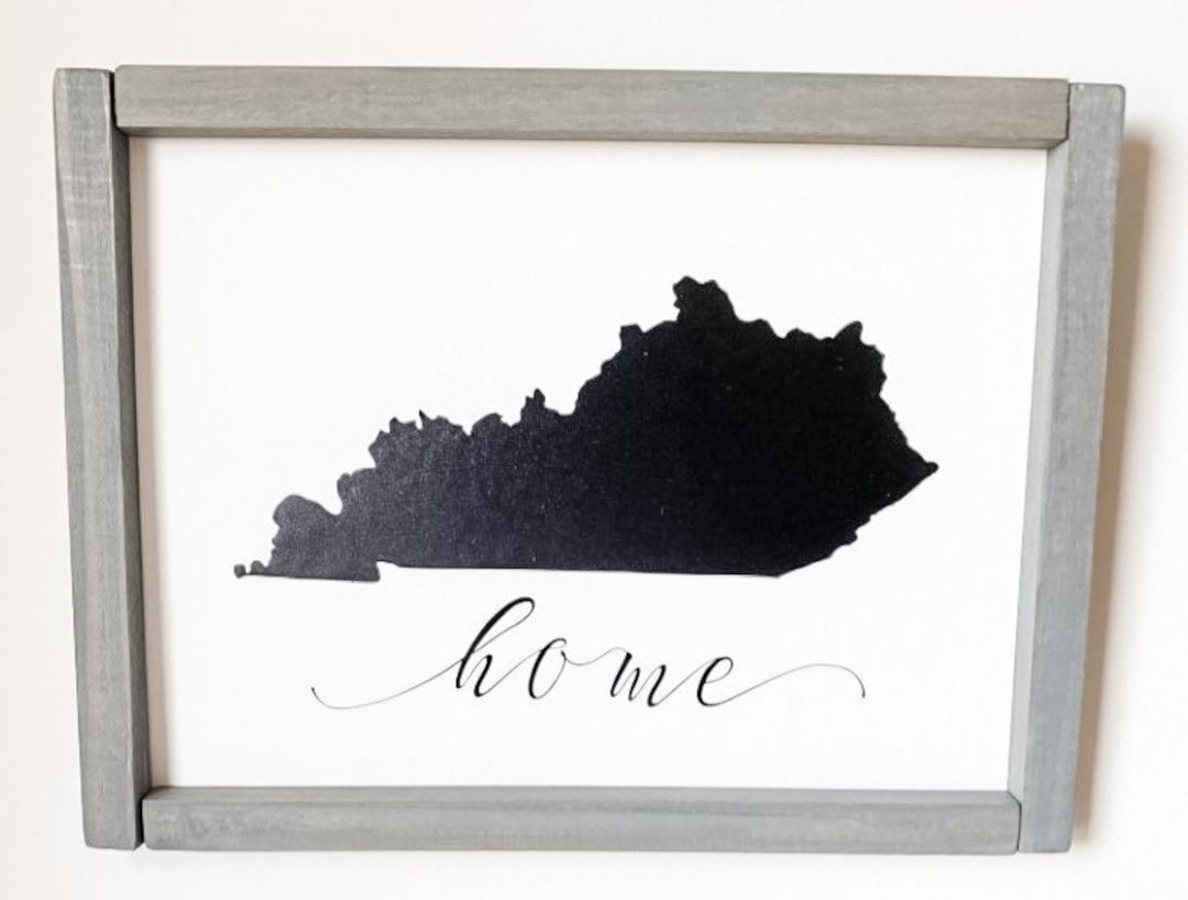 Personalized State Sign; Personalized Home State Sign; Custom State ...