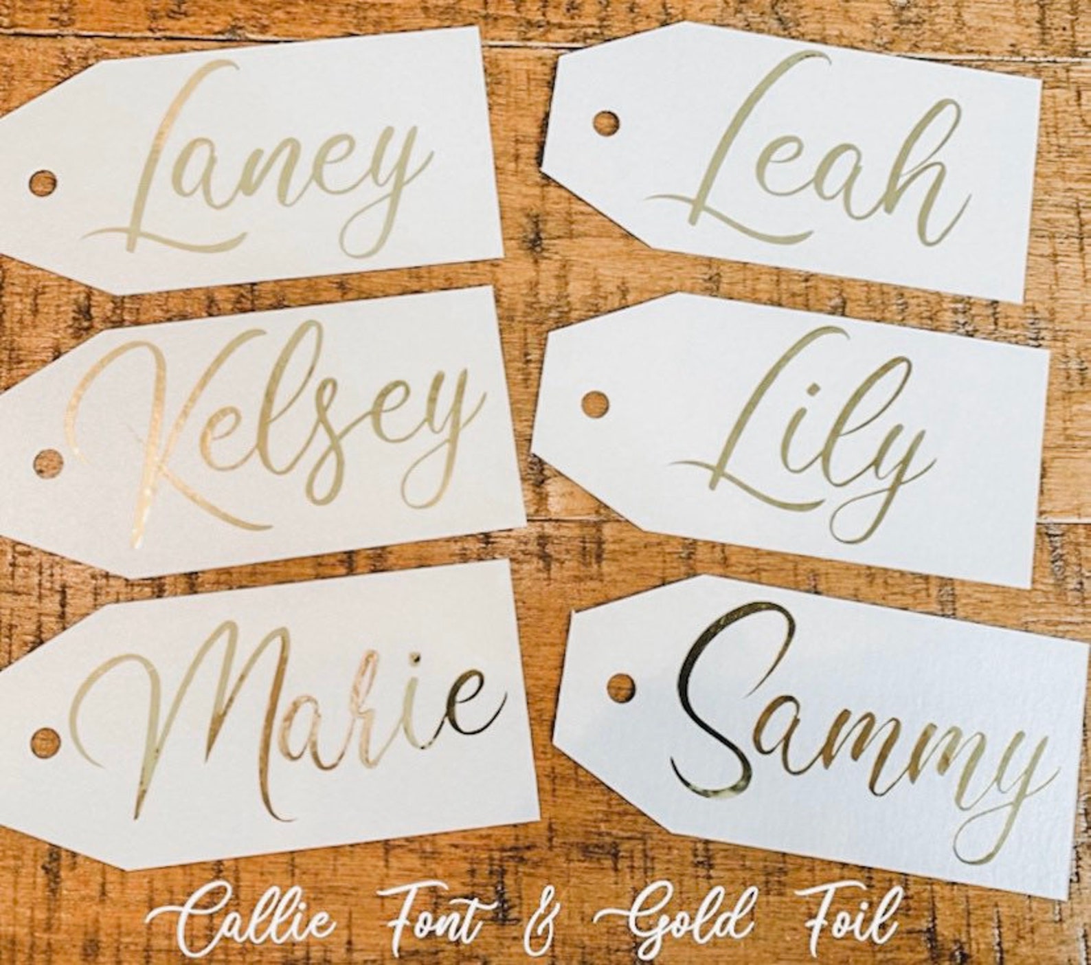 Wedding Name Cards Name Tags Gift Bag Tags Pearl Shimmer - Etsy