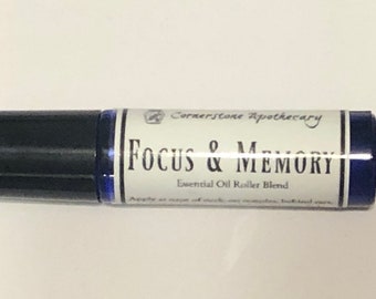 Aromatherapy Memory Essential Oil Blend, Instill a Sense of Alertness ...