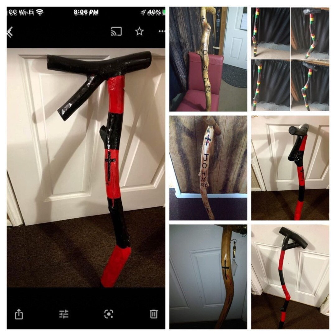 Custom Made to Order Unique Crooked Hand Made Canes. Contact Me With ...