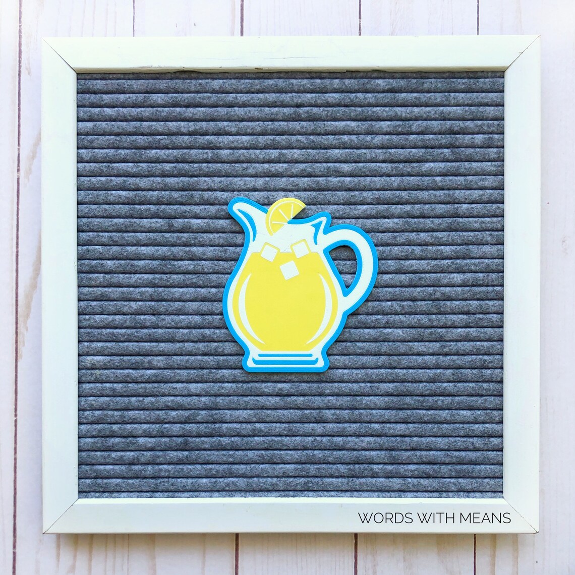 Lemonade Pitcher Icon Letterboard Lemonade Lemonade - Etsy