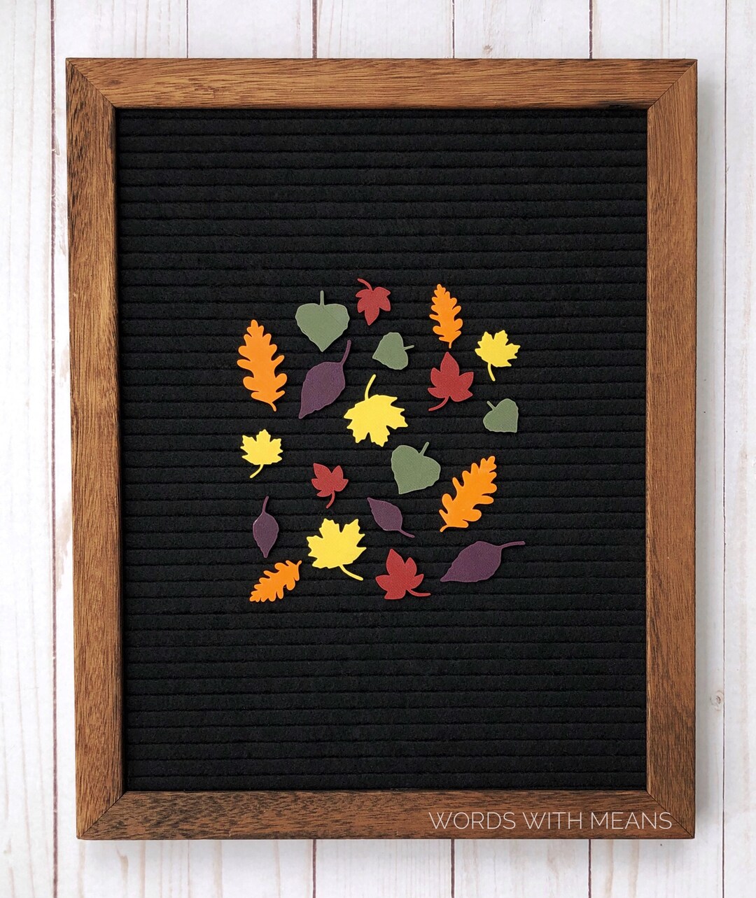 Autumn Leaves Set, Letterboard Leaves, Fall Leaves, Leaves Sign, Fall ...