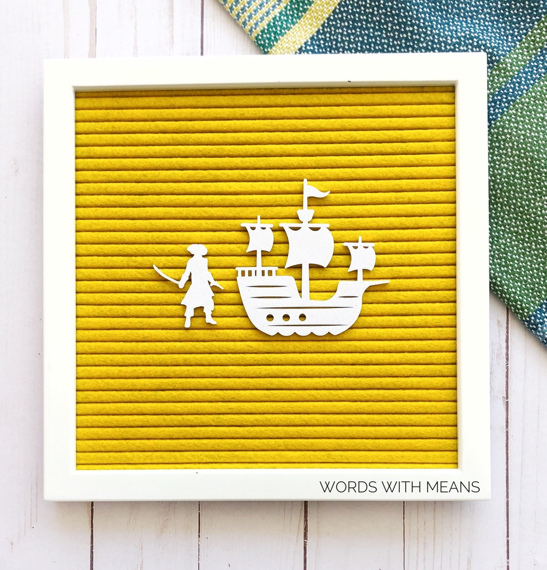 Pirate Ship Icon Set, Letterboard Pirate, Pirate Decor, Letterboard ...
