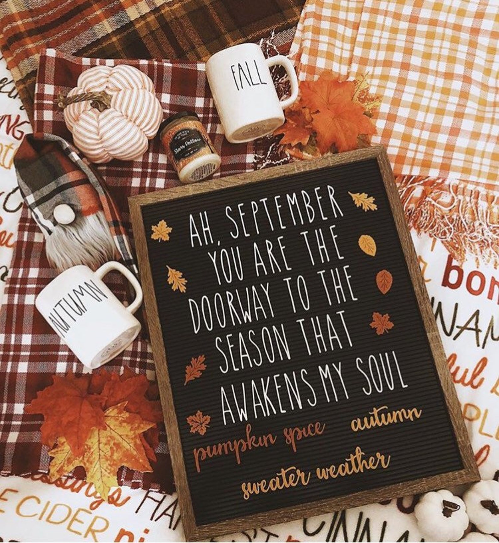 Fancy Fall Leaves Set Letterboard Leaves Shimmery Fall - Etsy