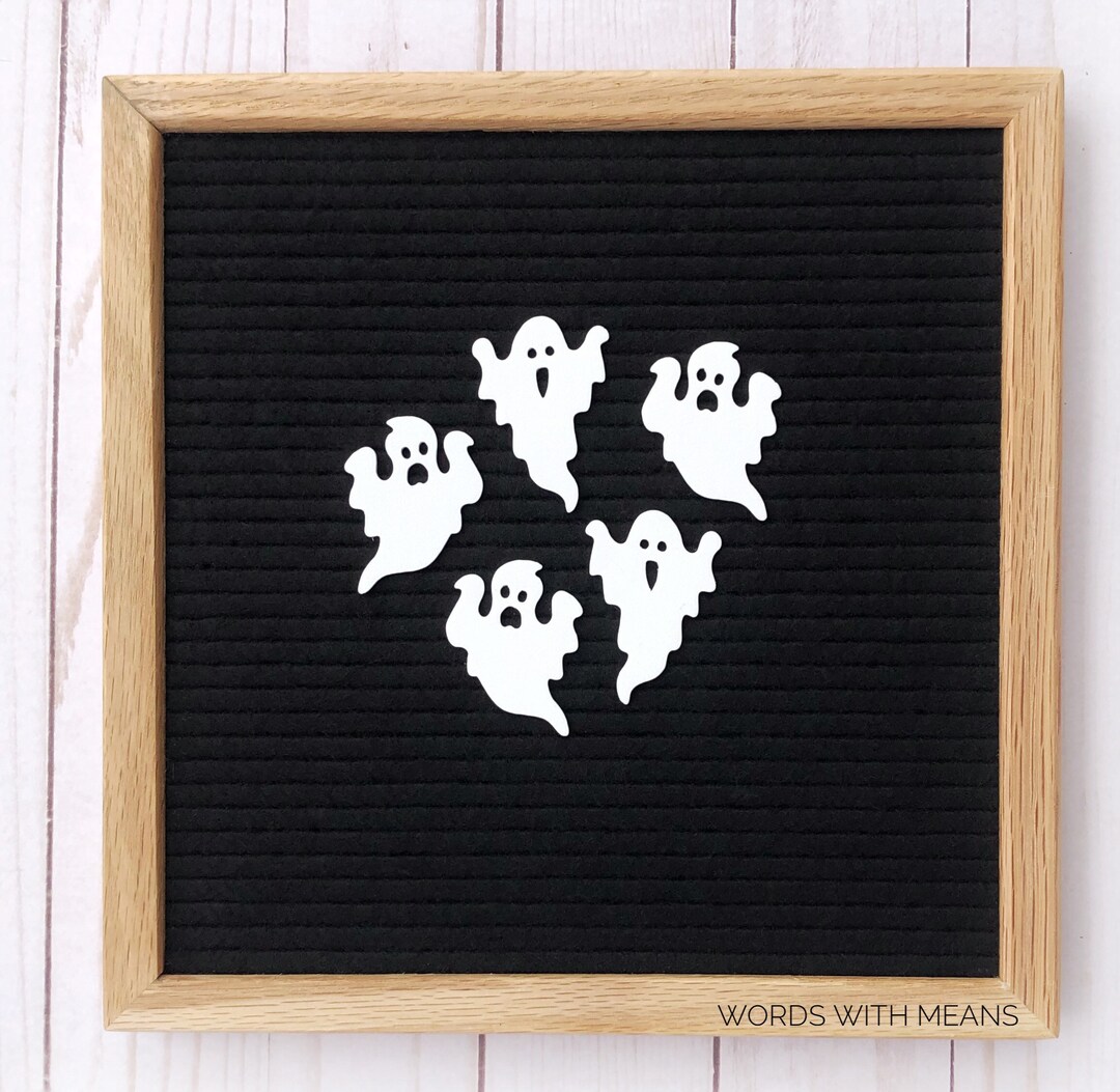 Ghost Icons for Feltboard and Letterboard - Etsy