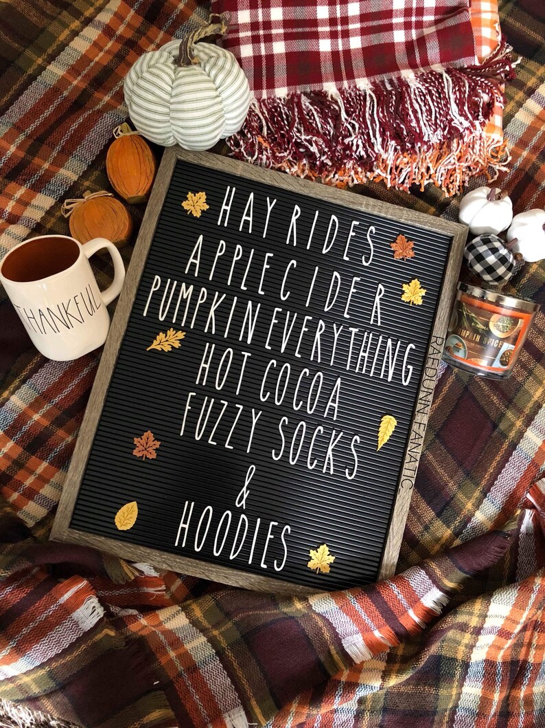 Fancy Fall Leaves Set Letterboard Leaves Shimmery Fall - Etsy
