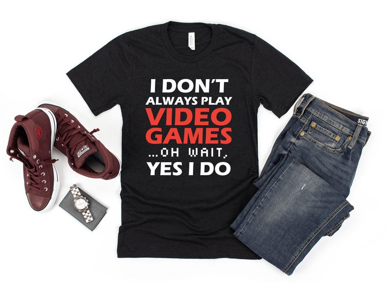Funny Gamer T Shirt / Video Gamer Shirt / Gamer Gifts / Retro Gamer T ...