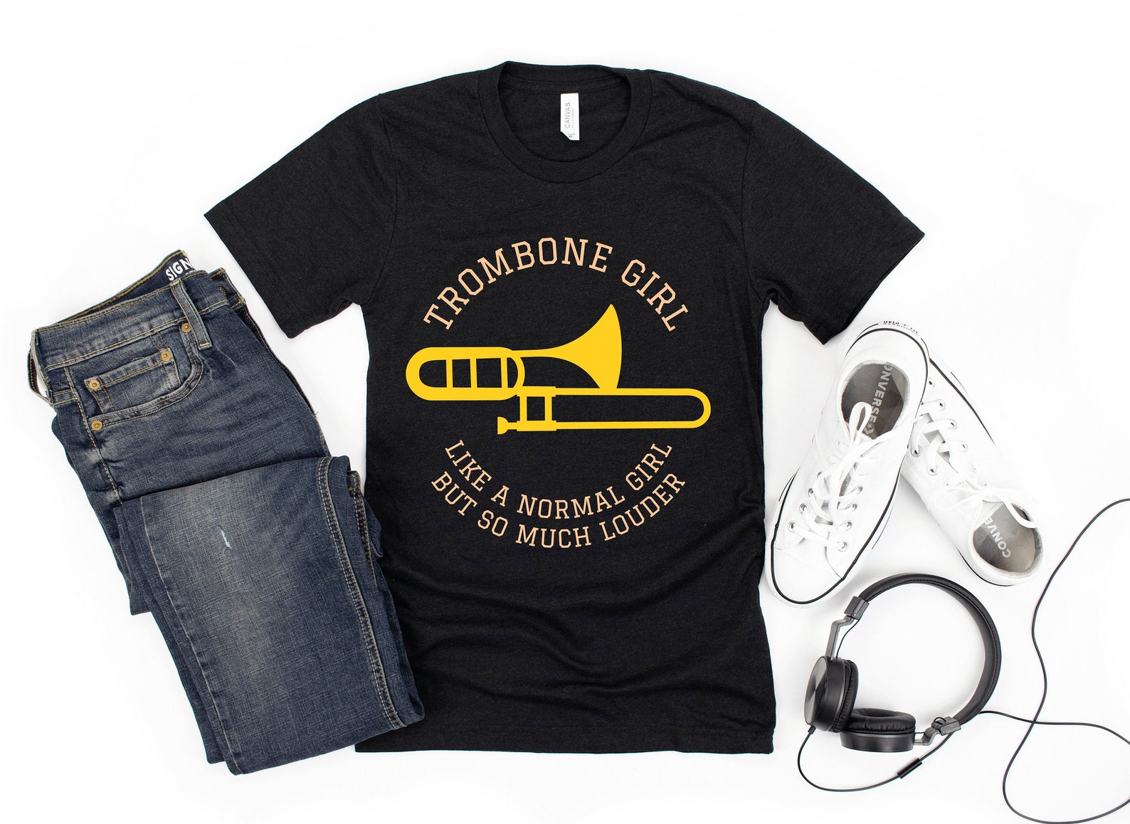 Trombone Player / T-shirt / Tank Top / Hoodie / Crop Top / Trombonist ...