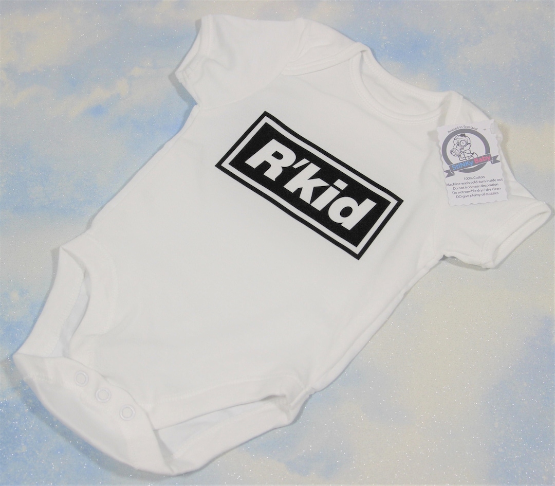 R'KID Band Oasis Rock Music Fan Babygrow Baby Grow - Etsy UK