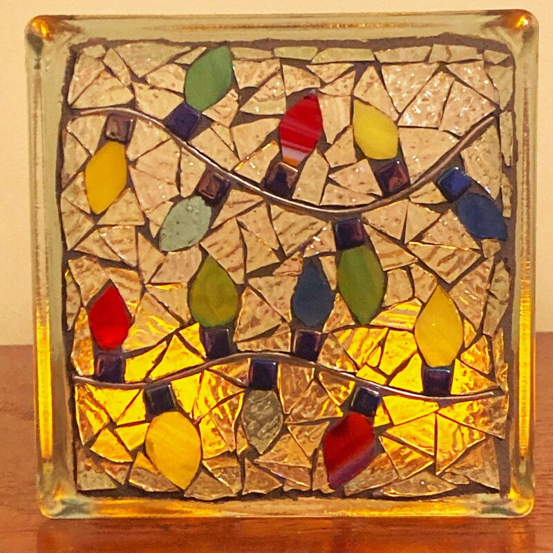Glass Block Decor - Etsy