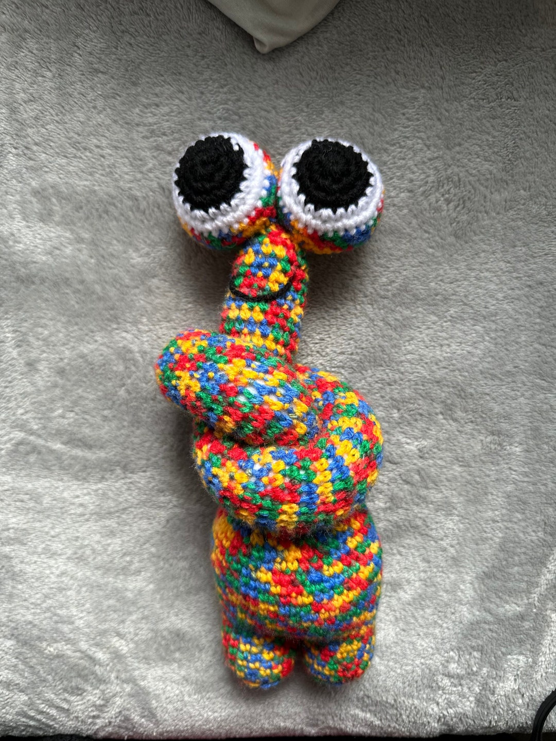 Knotty Monster Crochet Kids Toy - Multicoloured & Squishy - Etsy