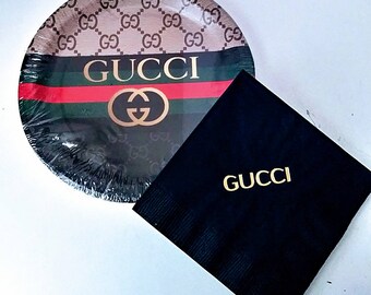 Gucci party supplies | Etsy