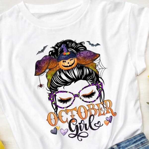 October Girl Svg - Etsy