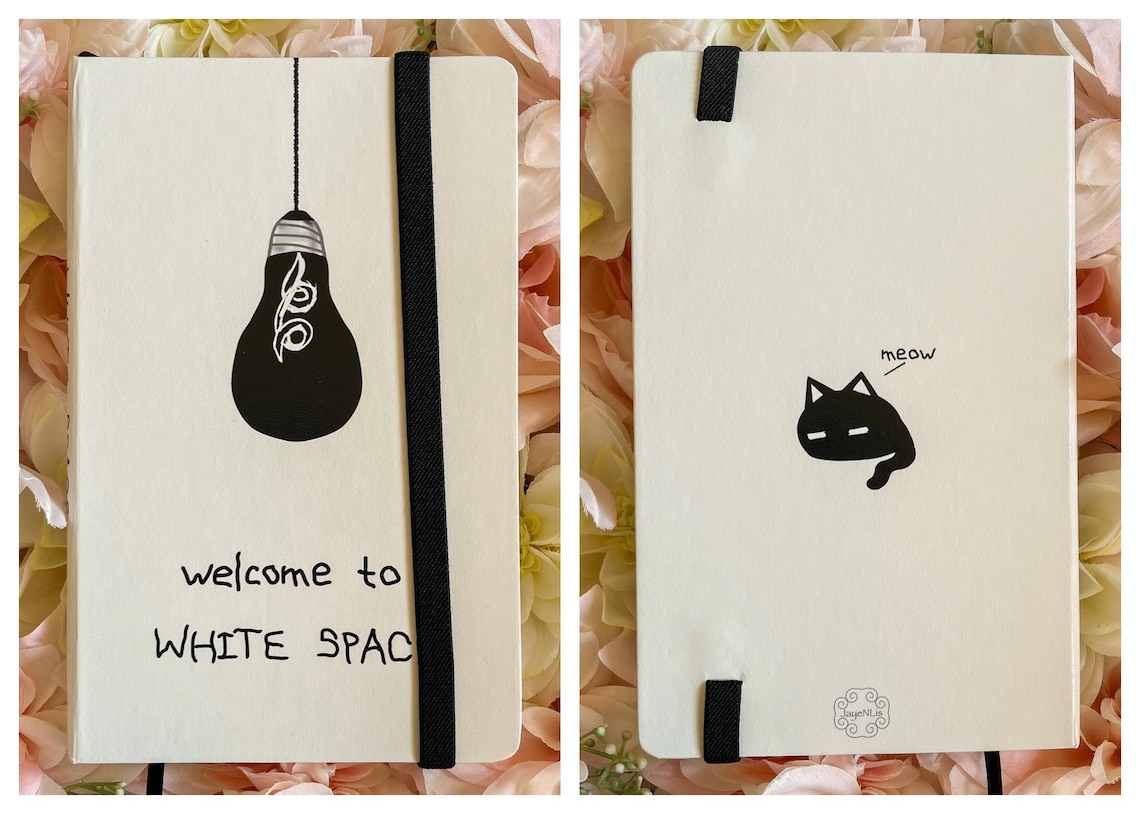 Omori Leatherette Paper Notebooks A5, Dot Pages, 196 Pages, Journal ...