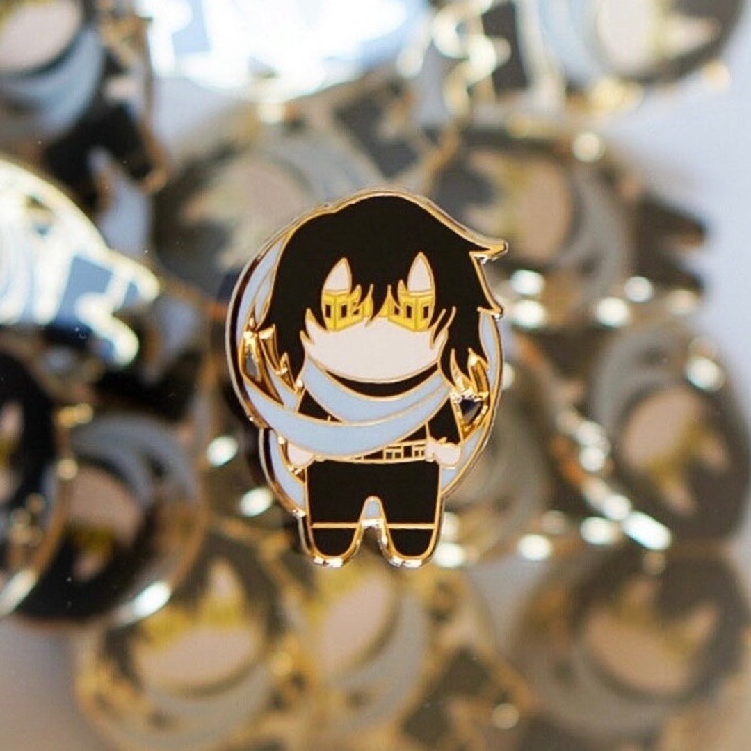Eraser, Hard Enamel Pin, Fanart Character Pin, Cute Hard Enamel Lapel ...