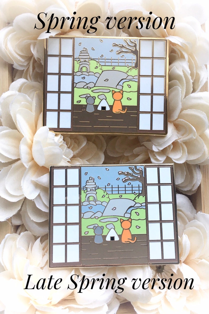 Spring and Winter Furuba Enamel Pin Hard Enamel Pin Fanart - Etsy