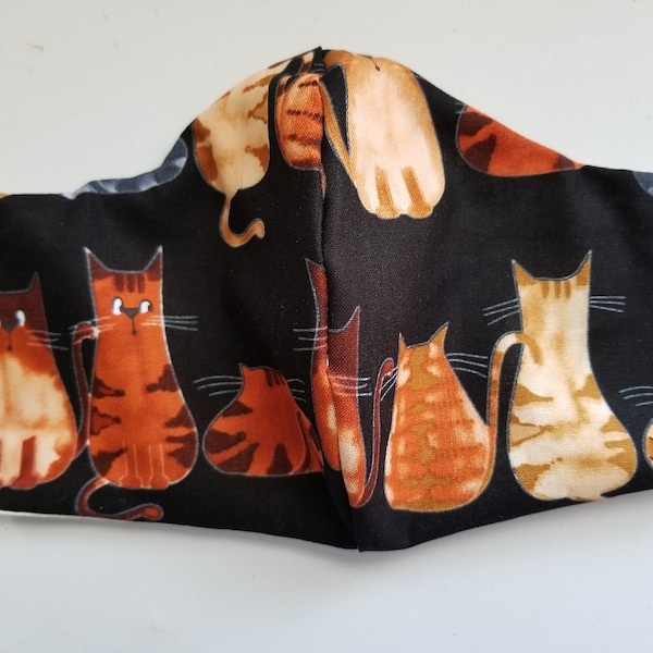 Funny Cat Face Mask - Etsy