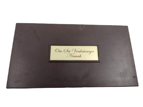 Materials GoldGiftIdeas 24K Gold Plated Tirupati Balaji and Padmavathi ...