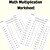 Math Multiplication Tracing, Number Practice Sheet, Printable ...
