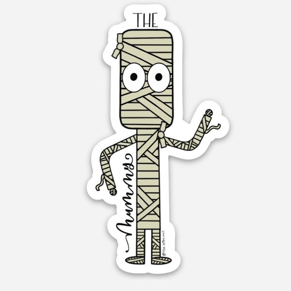 The Mummy Bumper Sticker - Etsy