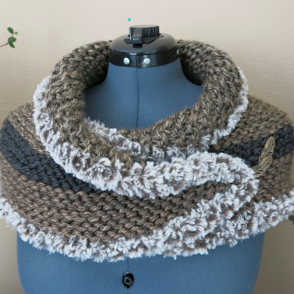 PDF Pattern Knit Shawl, Scottish Highlander Shawl Hand Knitting Pattern ...