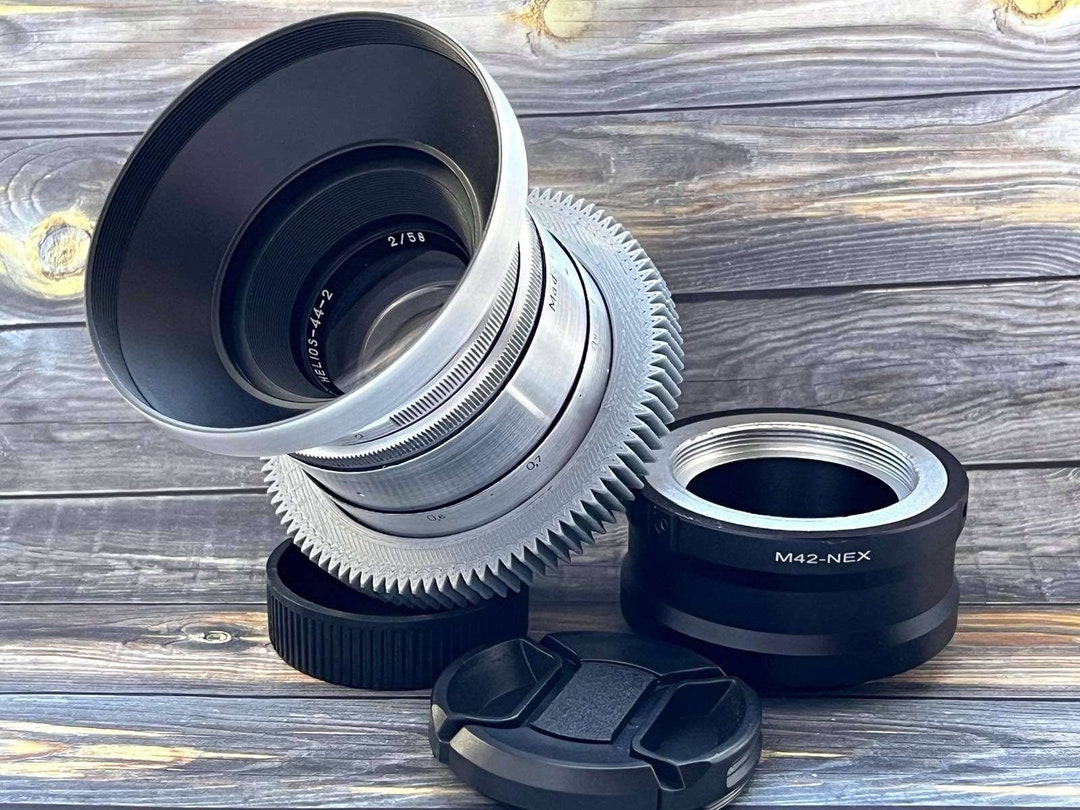 Anamorphic Lens Helios 44-2 58mm F/2.0 Cine Mod, Sony E NEX Mount ...