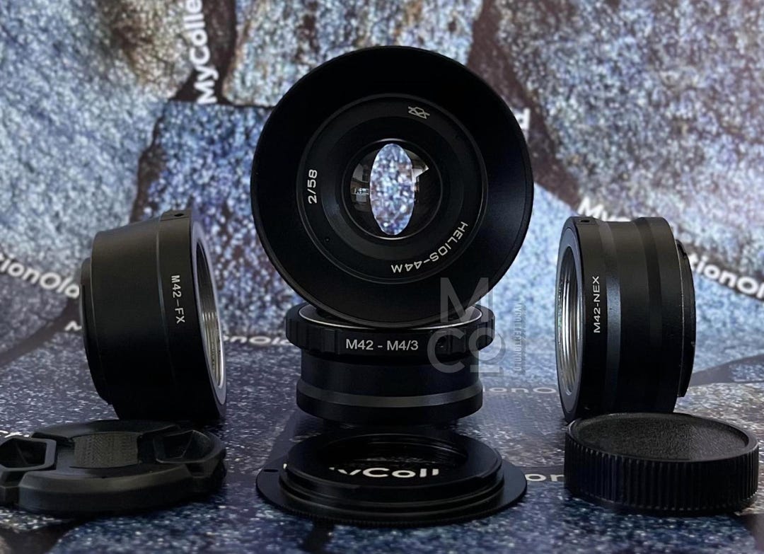 Anamorphic Lens Helios 44M 2/58mm M42, With Any Adapter of Your Choice ...