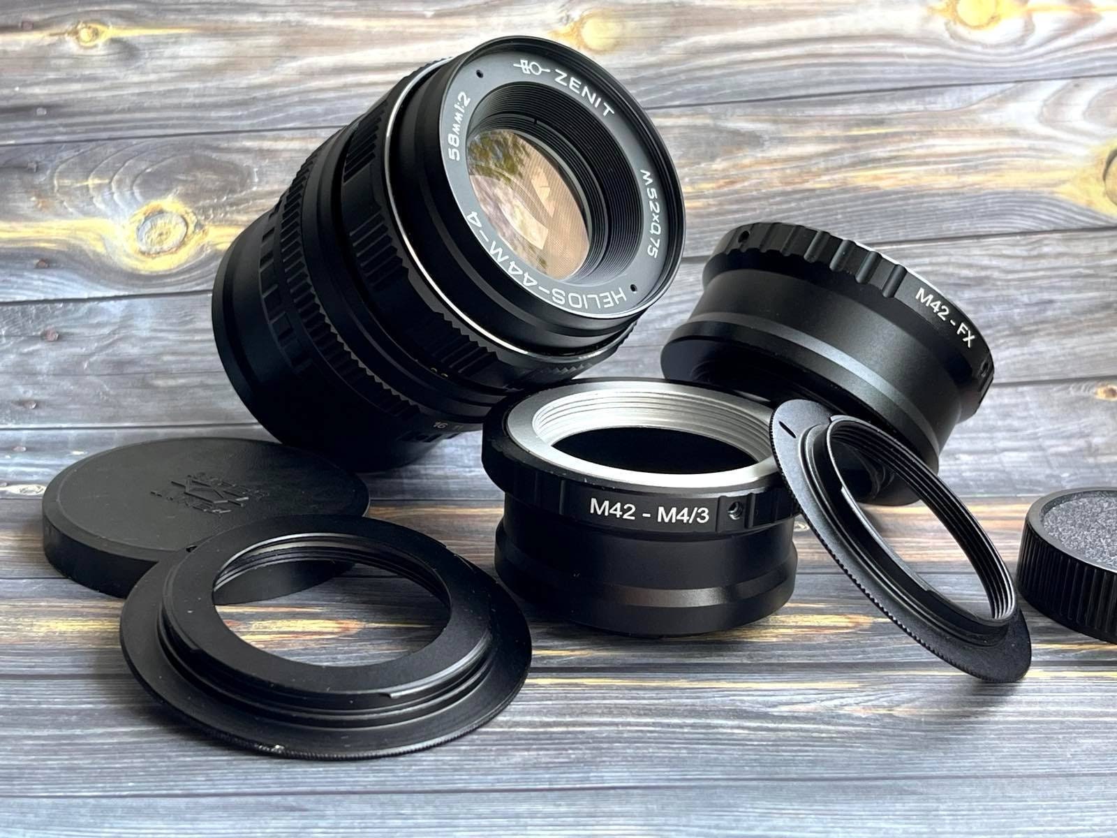 Petzval Helios-44М-4 58mm F2 Lens, Modified for Petzval Style Bokeh With Any Adapter of Your ...