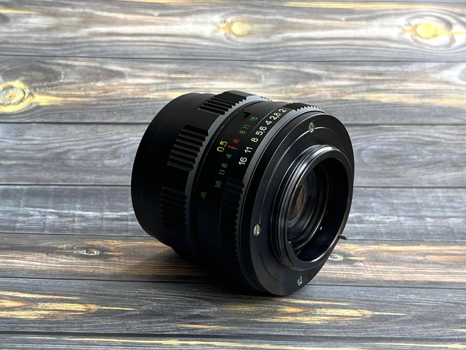 Petzval Helios-44М-4 58mm F2 Lens, Modified for Petzval Style Bokeh With Any Adapter of Your ...