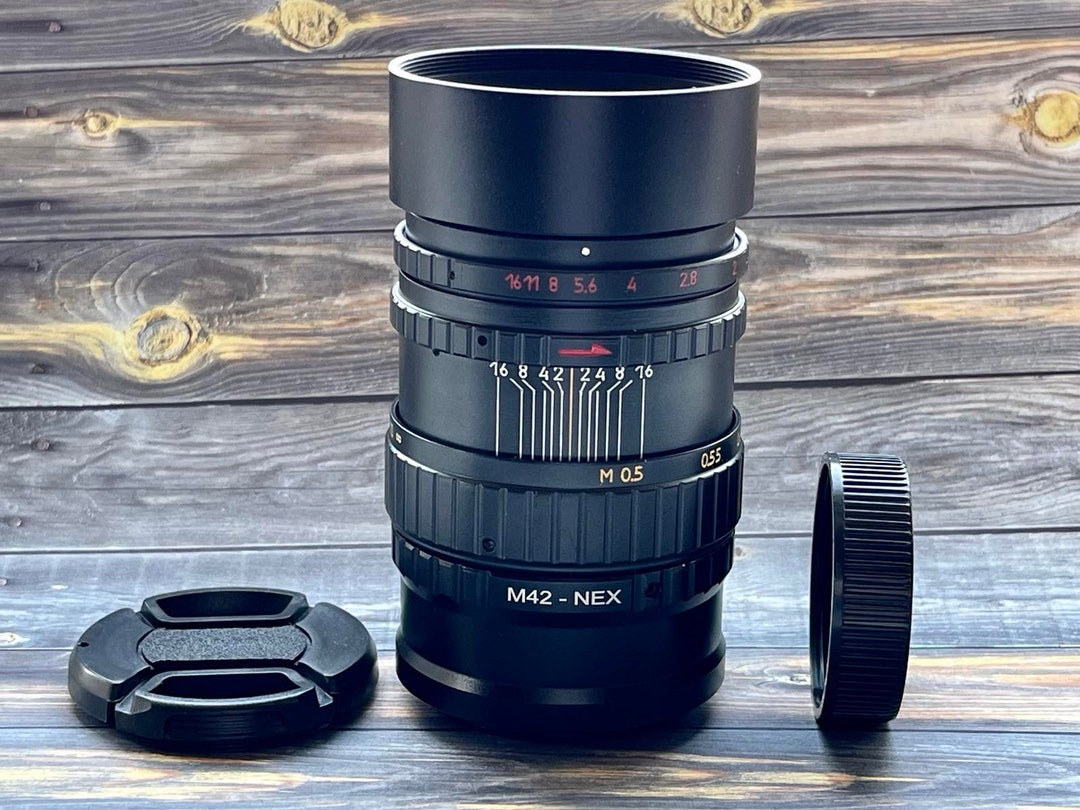 Helios-44-2 Lens 58mm F./ 2 Adapter E-mount Sony NEX Rare Vintage Lens ...