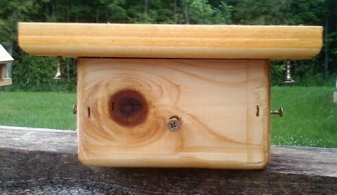 Ceder Wood 4x4 Post Mount for Large Bird Feeders or Bird House, TBNUP ...