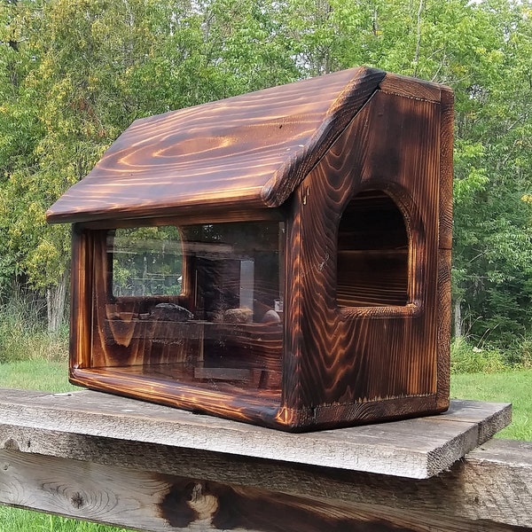 Squirrel House for Winter - Etsy