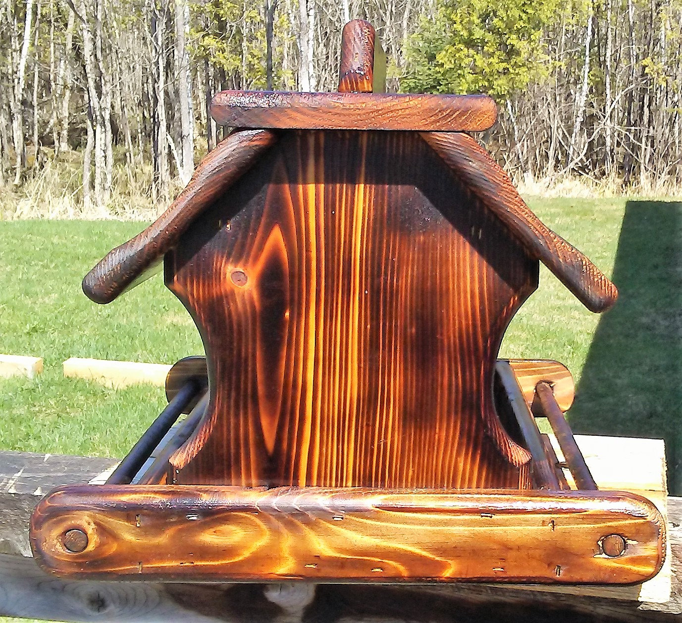 Very Large Post Mount Bird Feeder Cedar Wood TBNUP #1B - Etsy