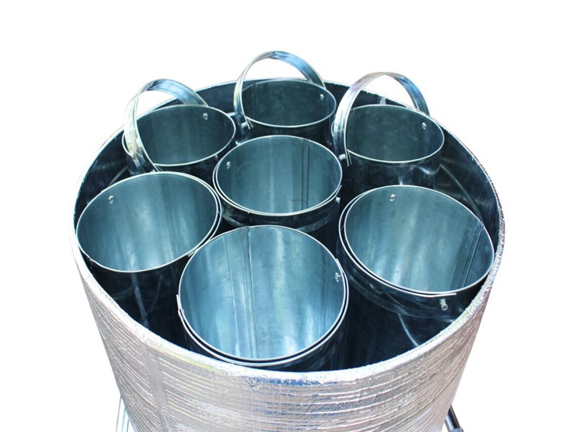 Set Equipment 7 Buckets Stand Water Bath Business - Etsy