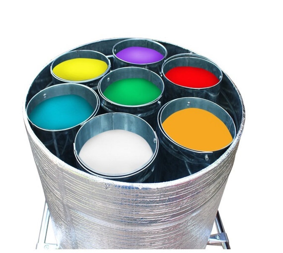 Set Equipment 7 Buckets Stand Water Bath Business - Etsy