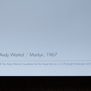 Moco Amsterdam Andy Warhol "marilyn Monroe" | Original Exhibition Poster Moco Amsterdam ...