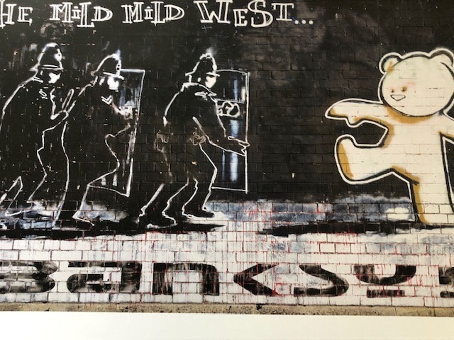Banksy "the Mild Mild West" - Moco Museum Amsterdam - Netherlands - Etsy