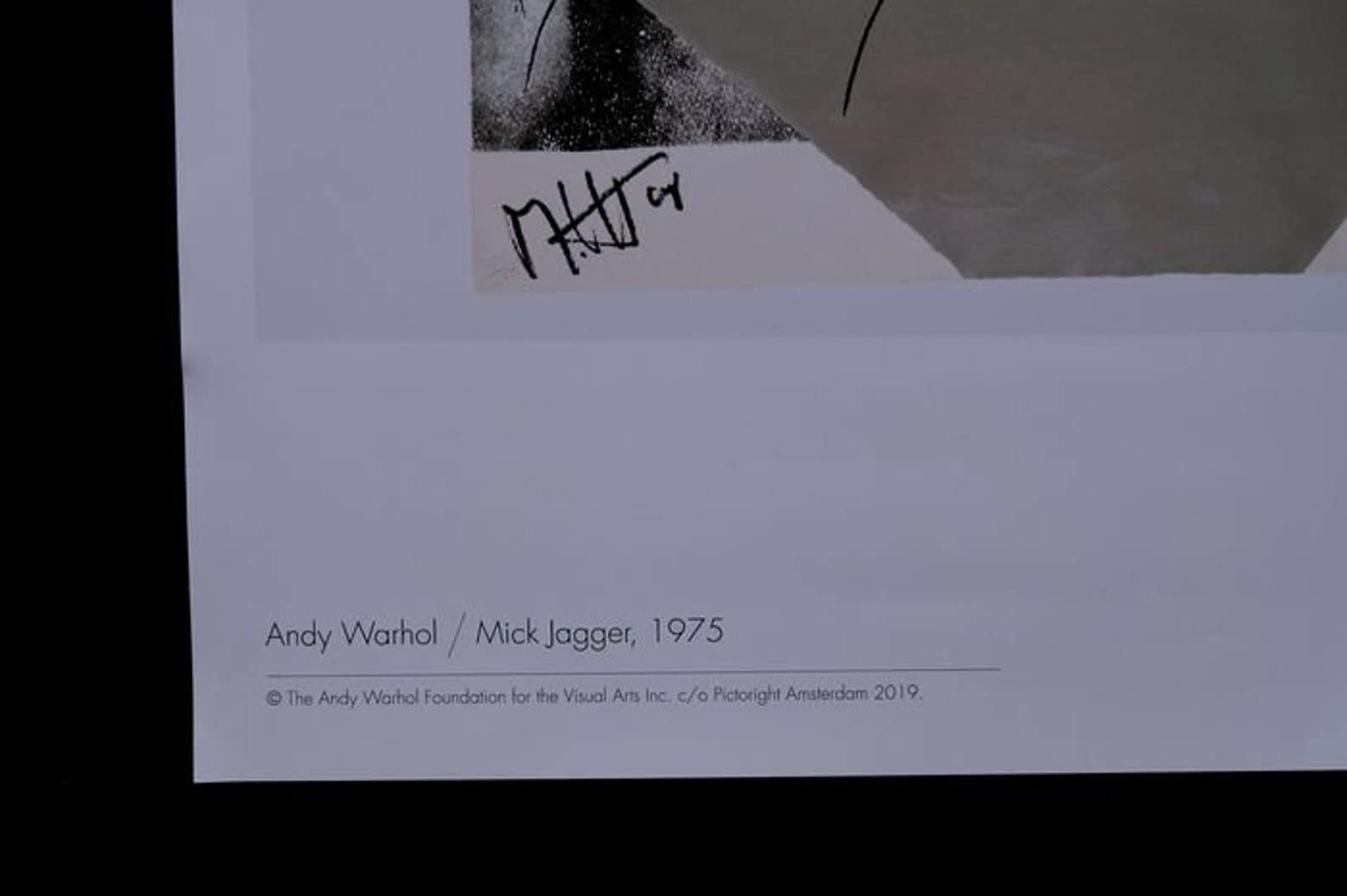 Moco "mick Jagger" by Andy Warhol | Original Exhibition Poster Moco Amsterdam - Netherlands - Etsy