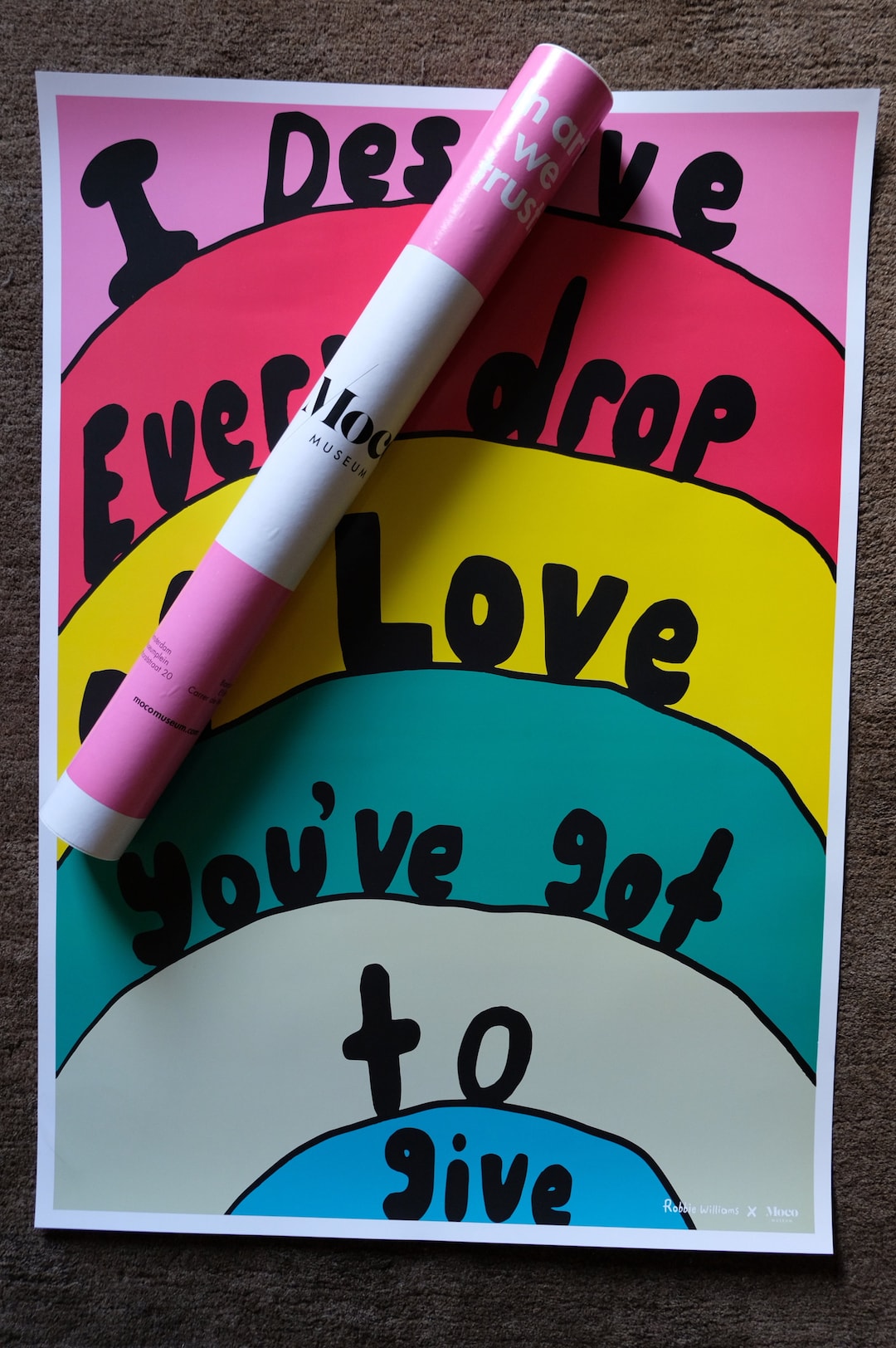 Robbie Williams - Moco Museum Amsterdam | Original Museum Poster II - Etsy