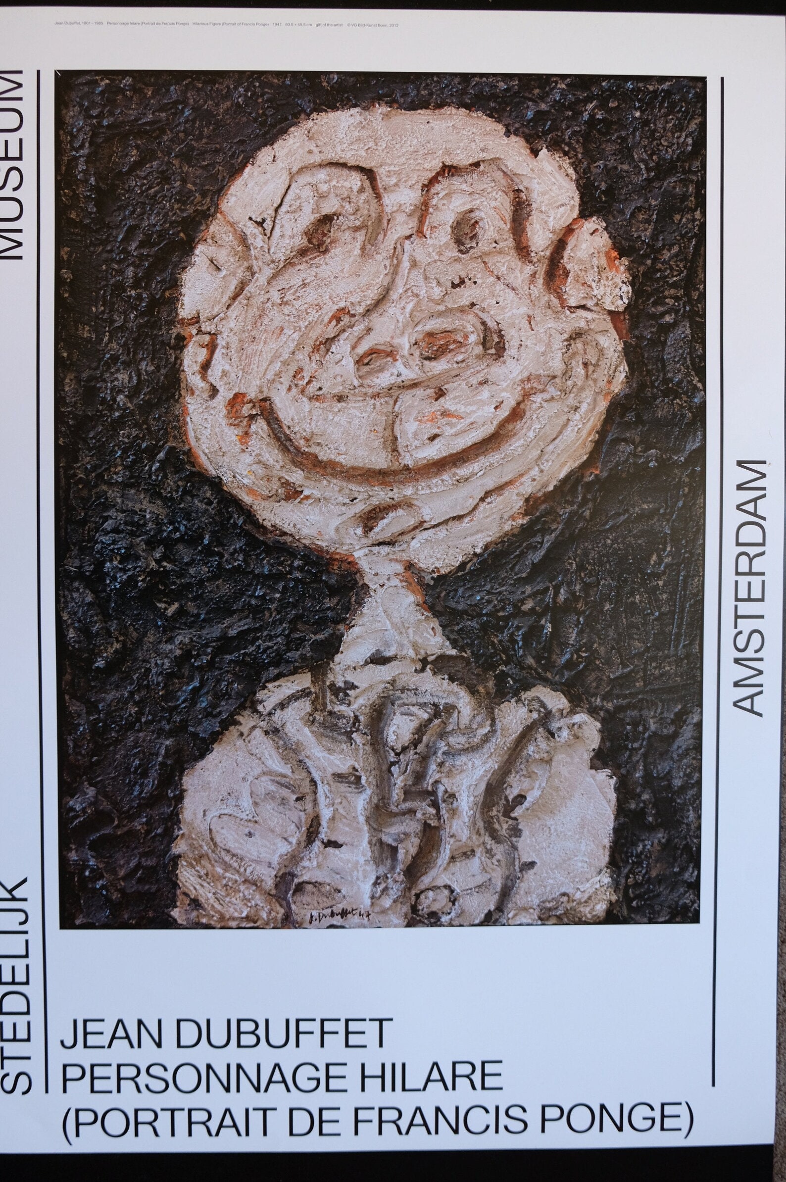 Jean Dubuffet Stedelijk Museum Amsterdam Exhibition Poster - Etsy