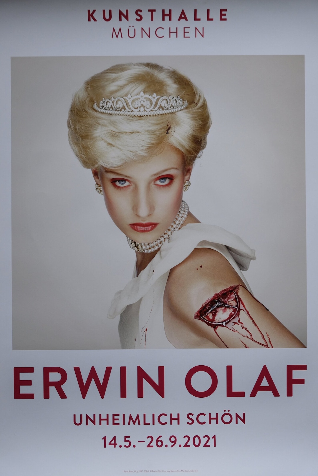 Erwin Olaf Exhibition diana Exhibition Poster Kunsthalle Munich - Etsy