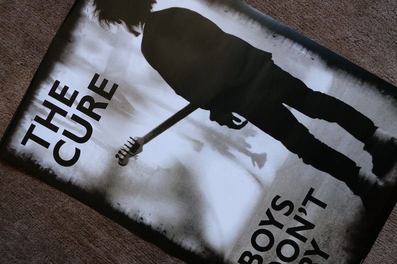 The Cure "boy's Don't Cry" | Music Poster - Etsy