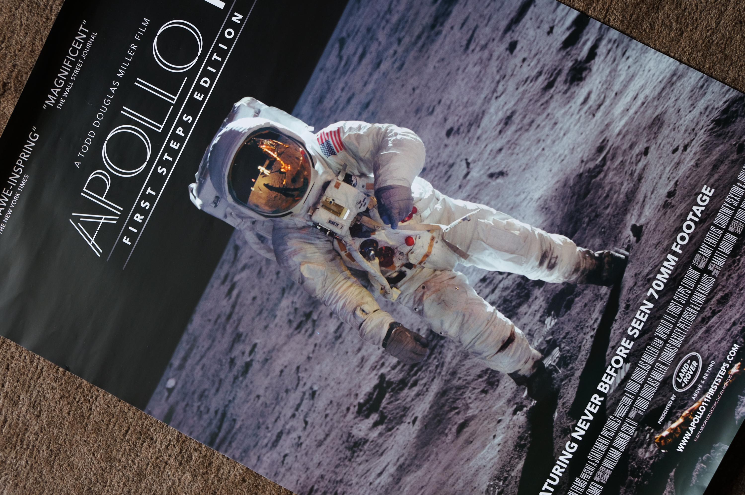 Apollo 11 | First Steps Edition Cinema Poster - Etsy